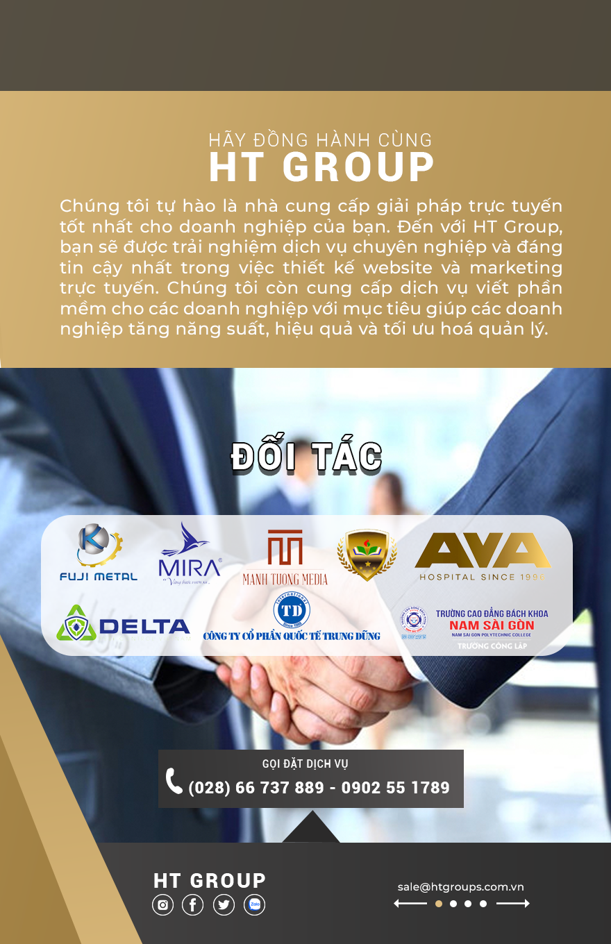 HT GROUP I htgroup.com.vn I Kiến Tạo Giá Trị Tương Lai